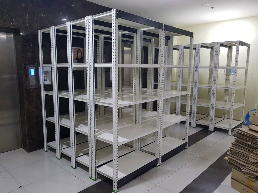 steel shelves matal rack standee, Furniture & Home Living, Furniture ...