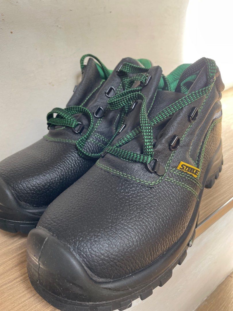 Steele Safety Shoes, Men's Fashion, Footwear, Dress Shoes on Carousell