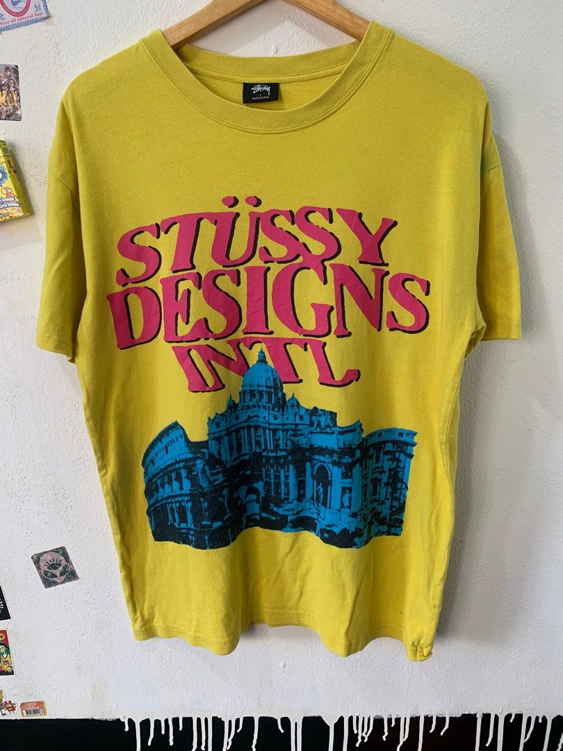 stussy design intl, Men's Fashion, Tops & Sets, Tshirts & Polo Shirts on Carousell