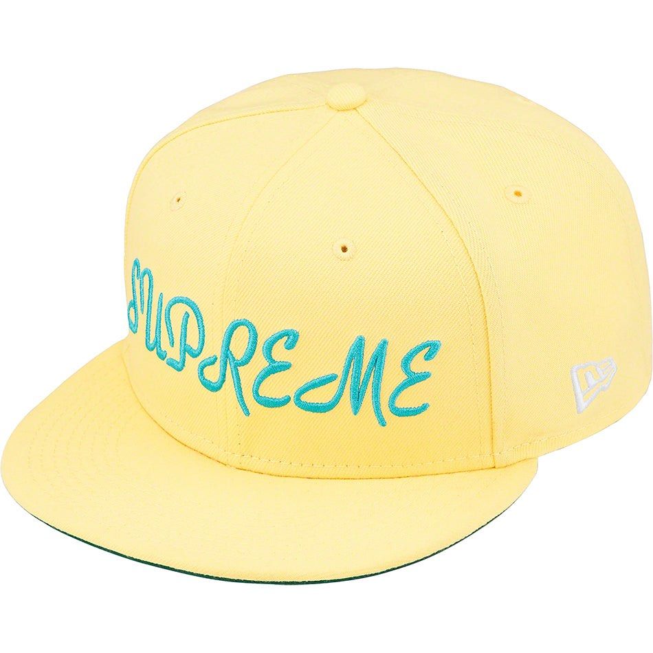 SUPREME SCRIPT NEW ERA CAP, Men's Fashion, Watches & Accessories, Caps ...