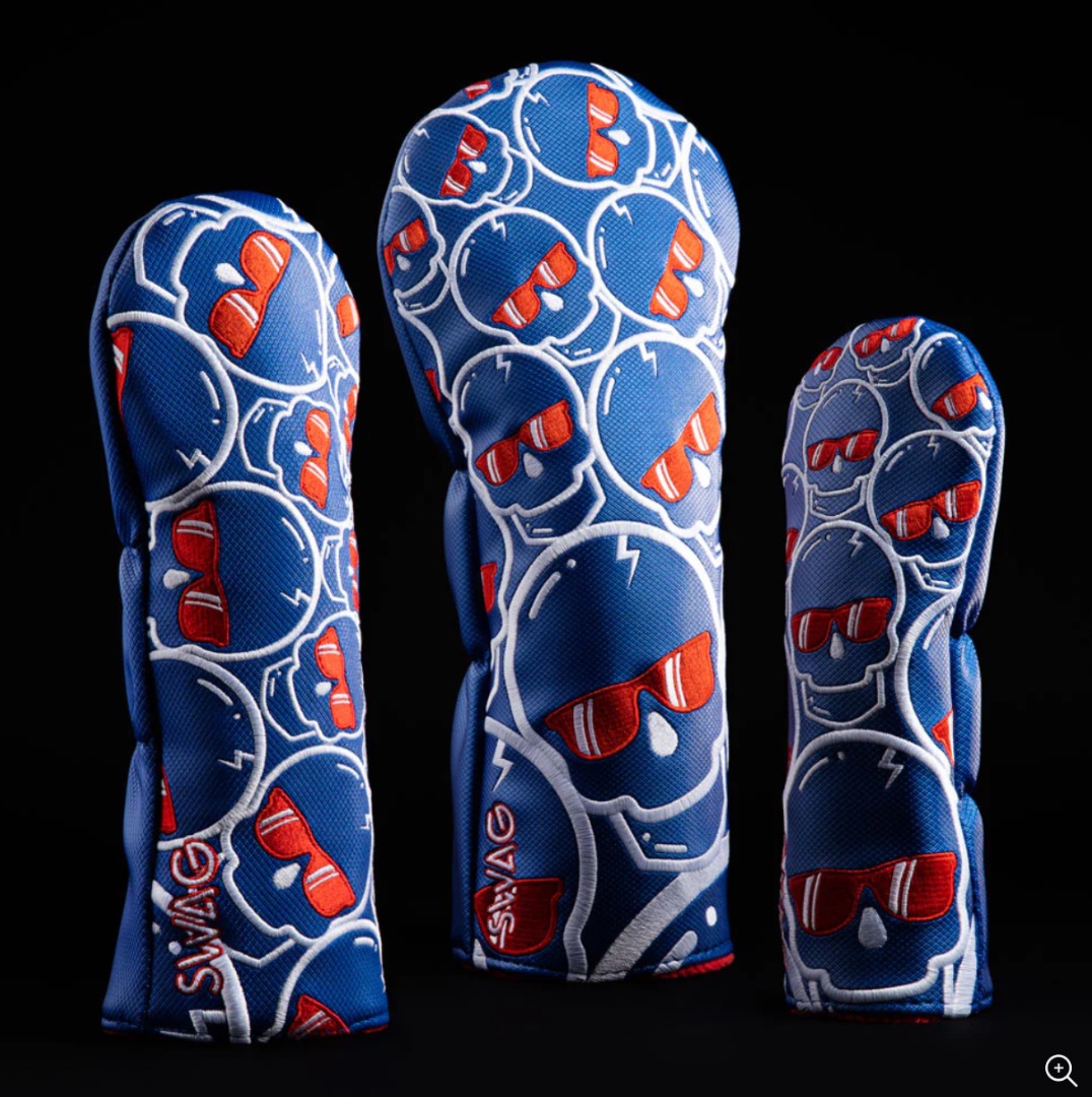 Swag Golf Concentri Skulls Hybrid Headcover, Sports Equipment, Sports ...