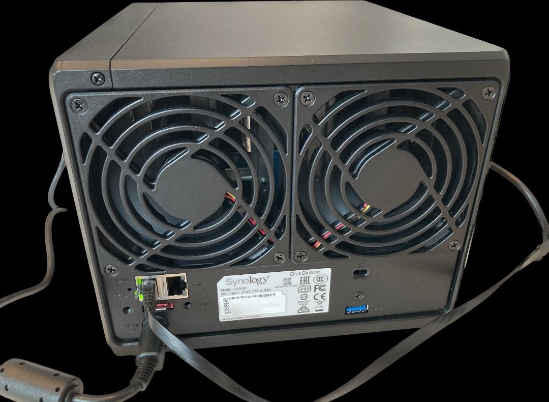 Synology DiskStation DS918+ 4 Bay NAS, Computers & Tech, Office ...