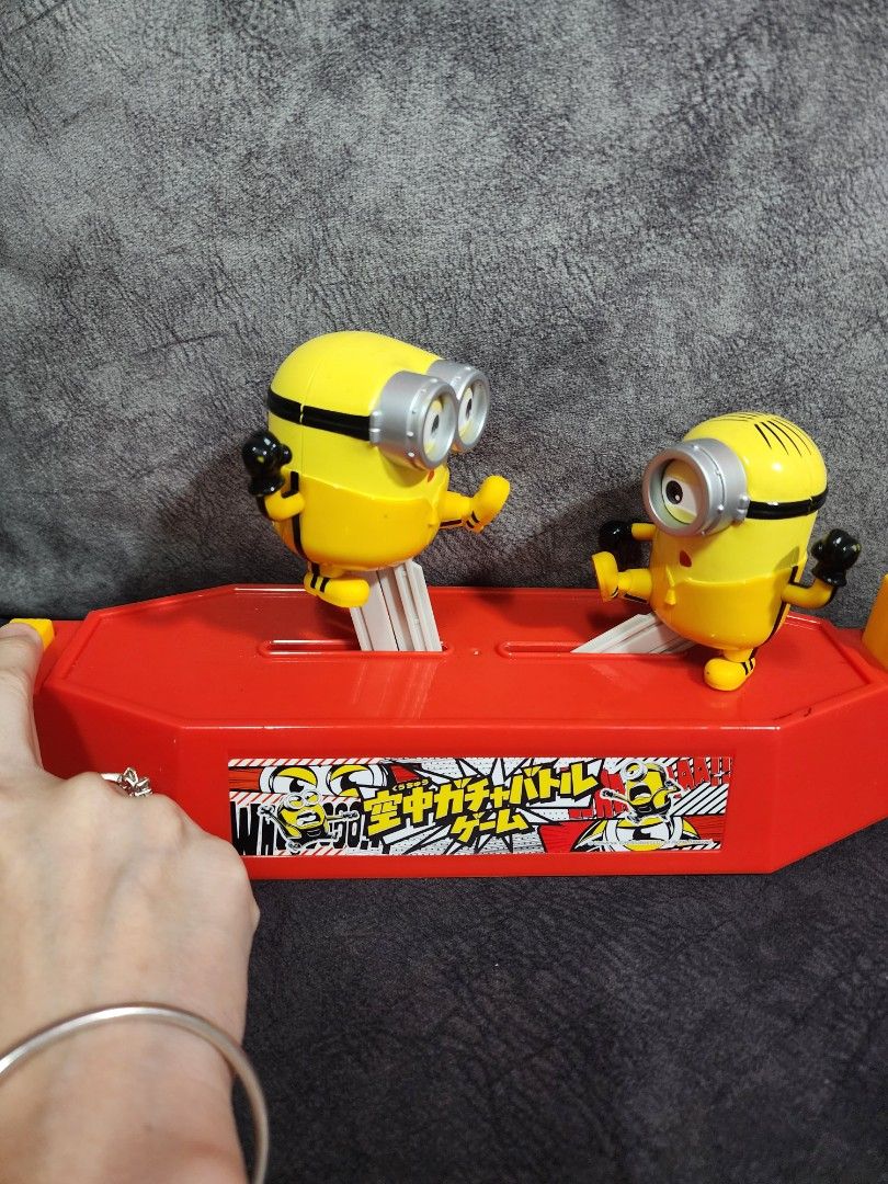 Takara Tomy minions Duel toy set, Hobbies & Toys, Toys & Games on Carousell