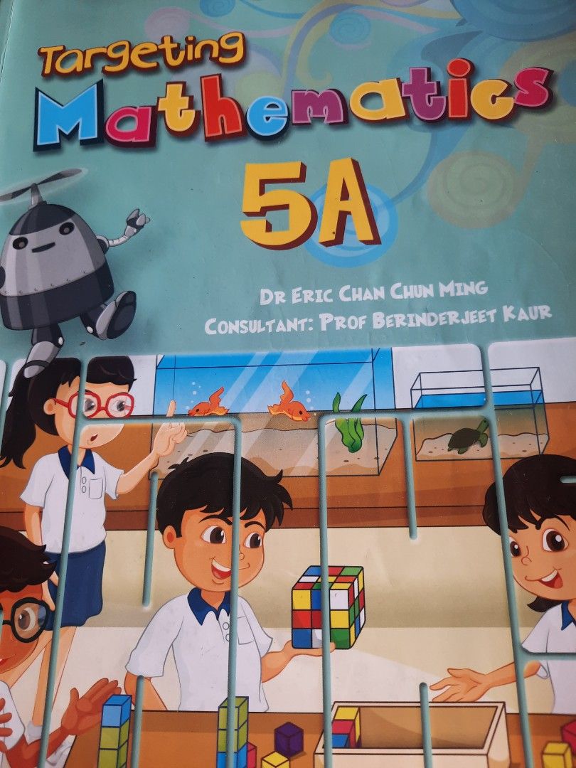 Targeting Mathematics Primary 5 ( Books 5A and 5B both), Hobbies & Toys ...