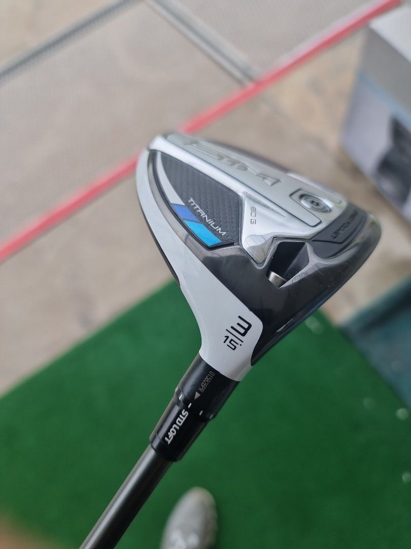 Taylormade Sim Titanium Ti 3 wood Tensei Blue Stiff Shaft, Sports ...