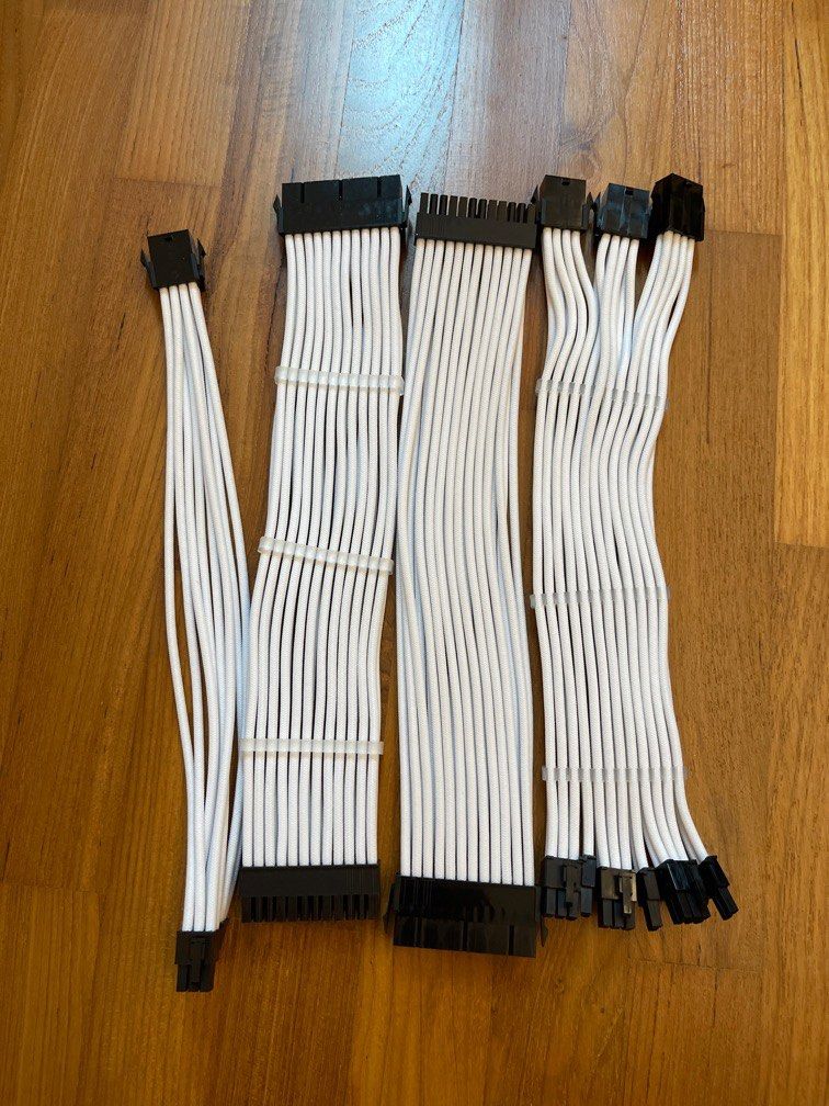TECWARE Flex White cables (CPU & GPU), Computers & Tech, Parts ...