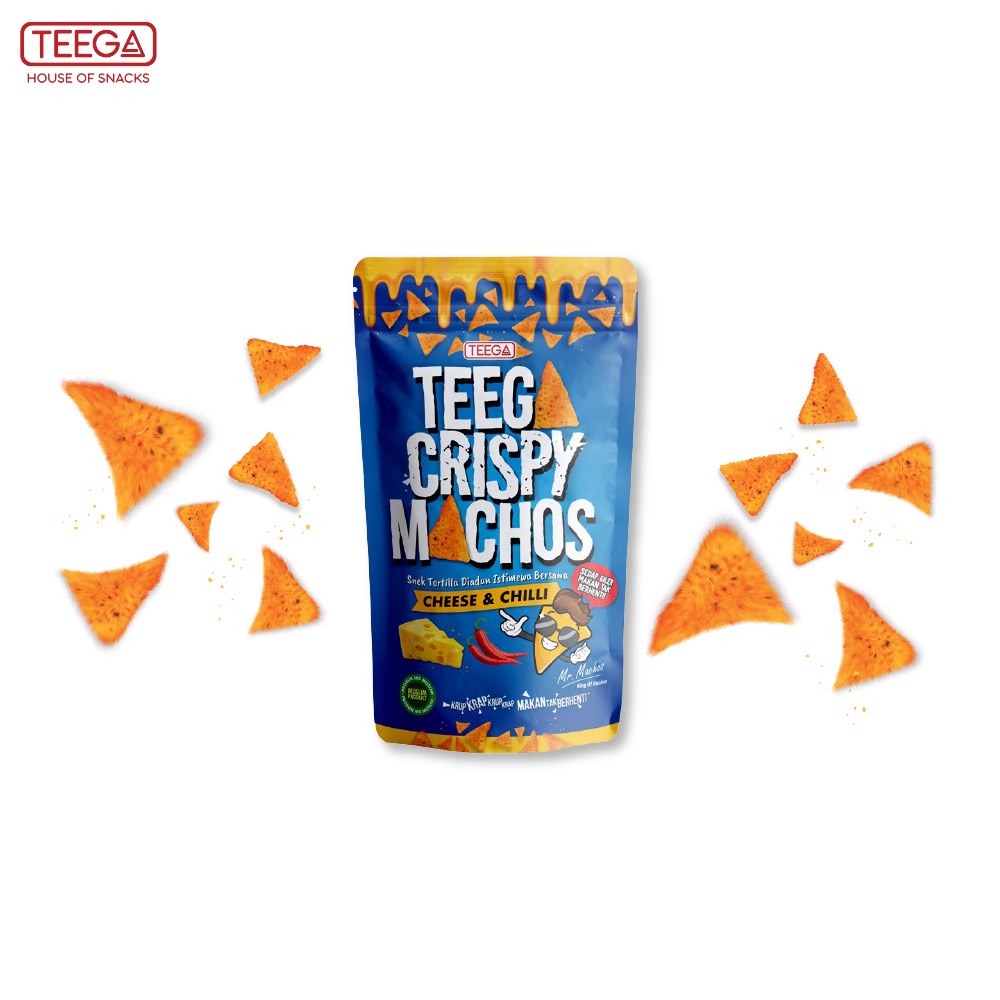 Teega Crispy Machos Cheese & Chili, Food & Drinks, Other Food & Drinks ...