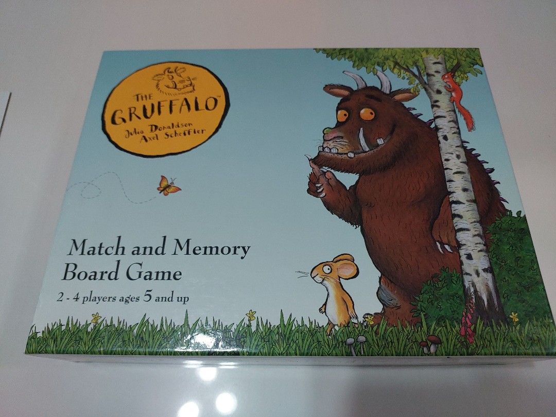 The Gruffalo Match & Memory Board Game, Hobbies & Toys, Toys & Games on Carousell