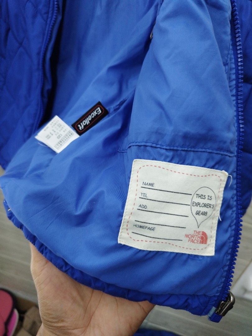 TNF KIDS DOWN JACKET, Babies & Kids, Babies & Kids Fashion on Carousell
