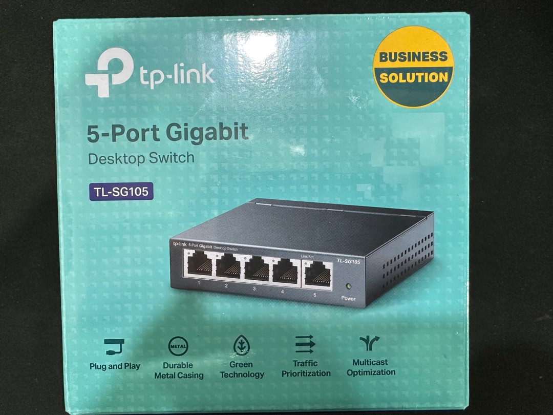 TP- Link 5-port Gigabit Switch, Computers & Tech, Parts & Accessories ...
