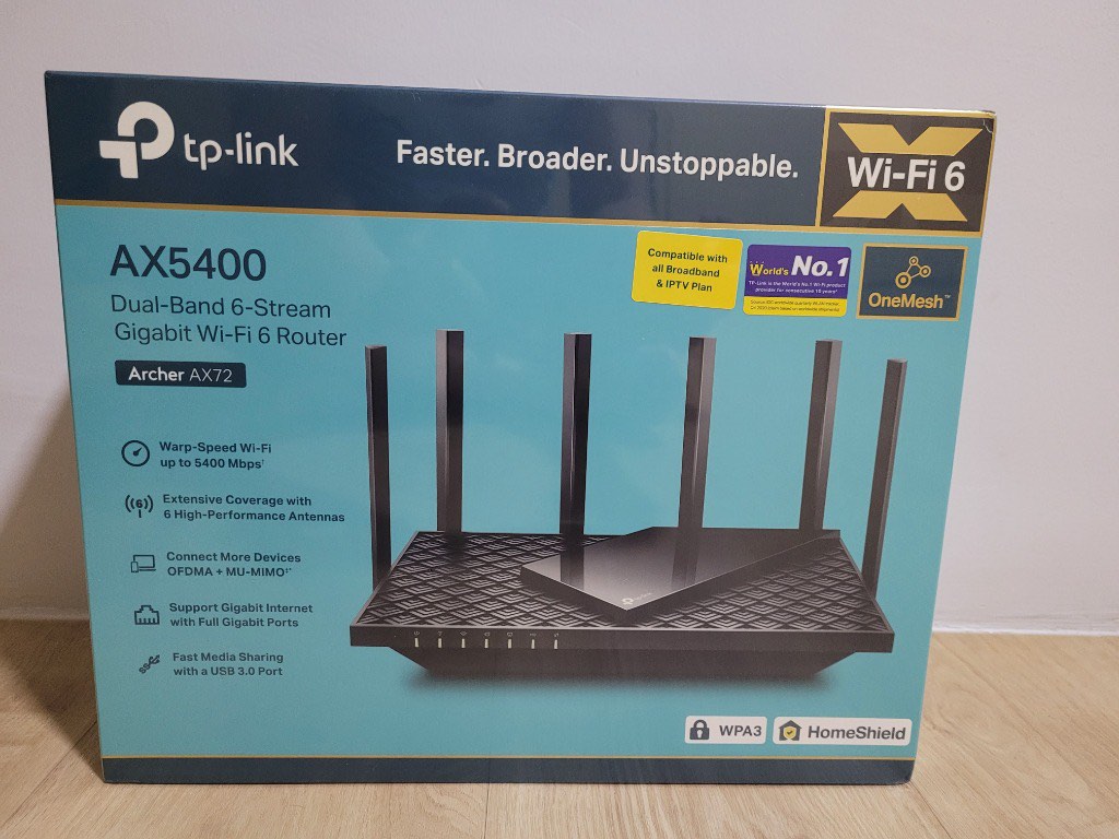 TP-Link AX5400 Router, Computers & Tech, Parts & Accessories ...