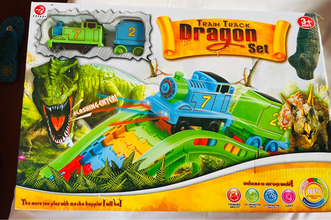 Train Track Dragon Set, Hobbies & Toys, Toys & Games on Carousell