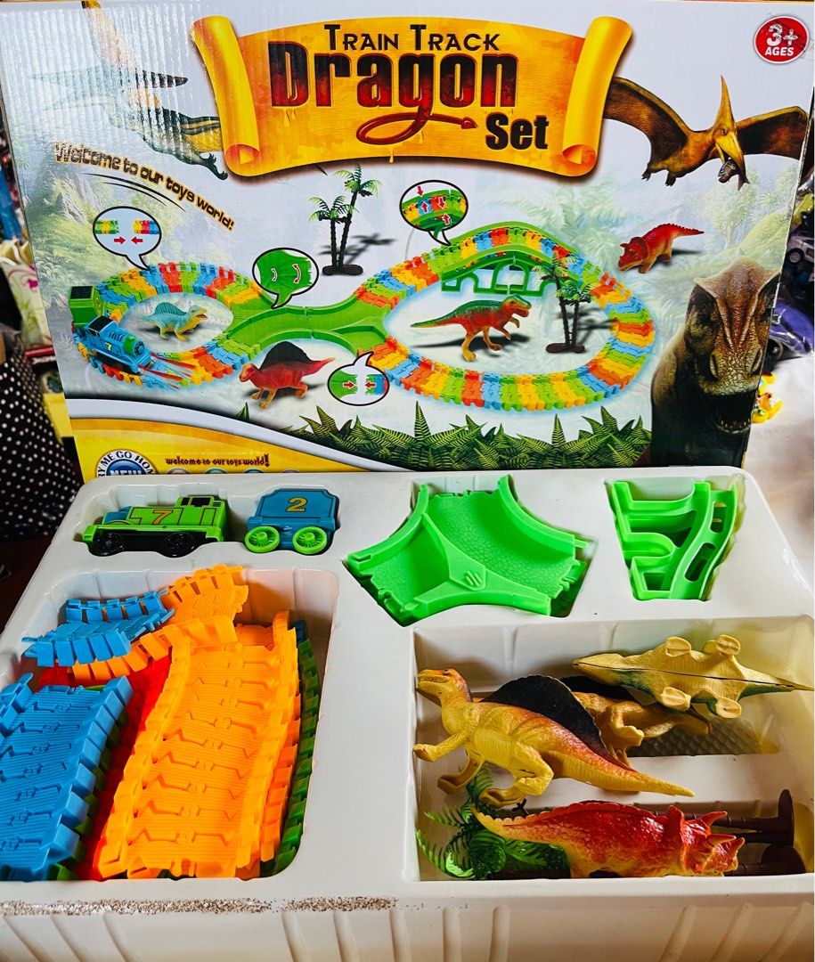 Train Track Dragon Set, Hobbies & Toys, Toys & Games on Carousell