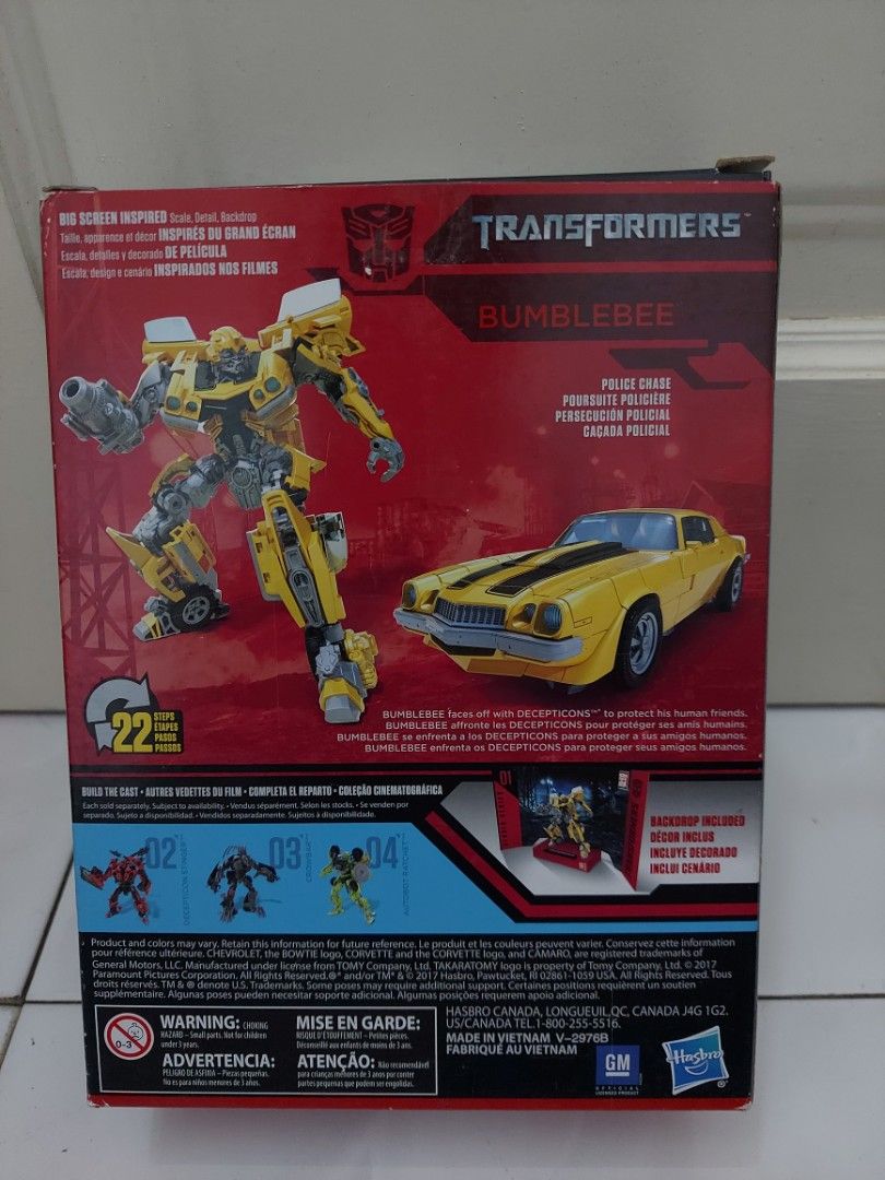 Transformers Studio Series 01 Bumblebee, Hobbies & Toys, Toys & Games ...