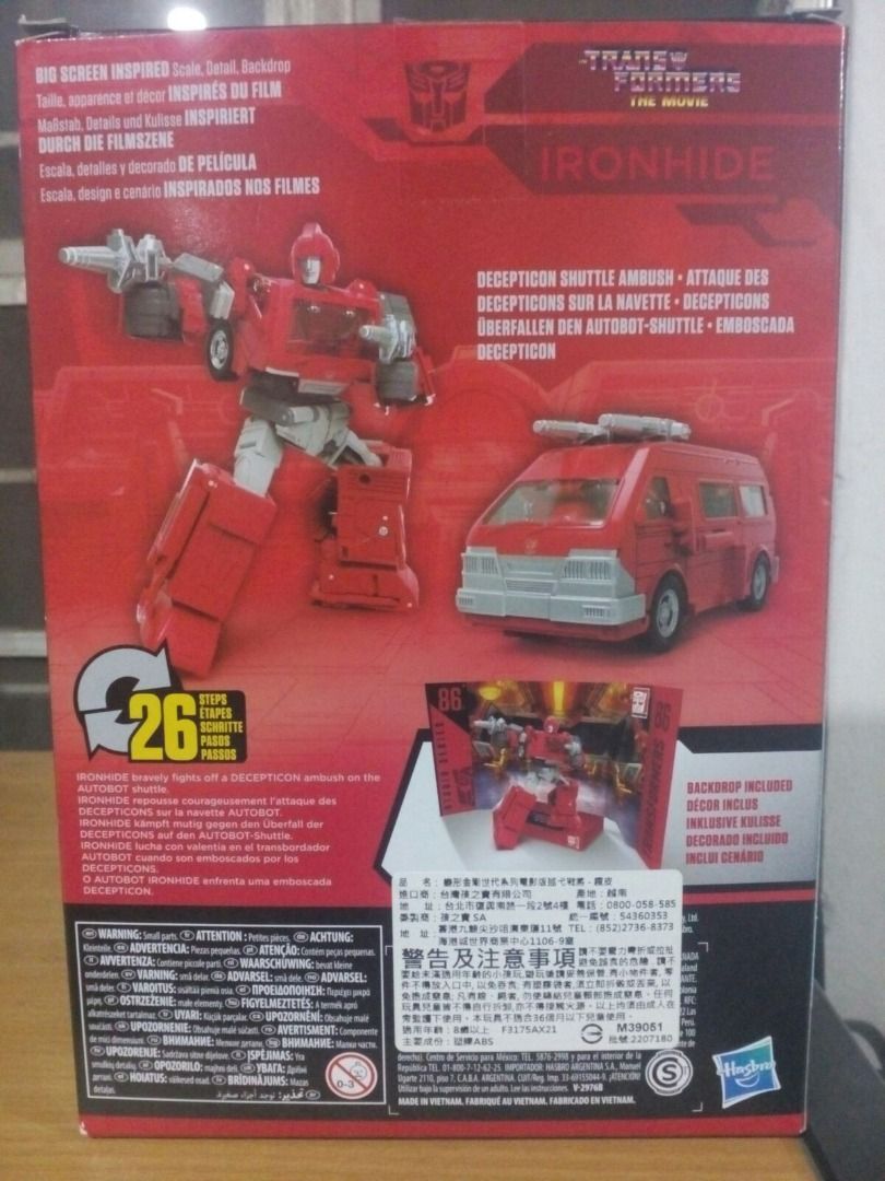 Transformers Studio Series 86 Ironhide, Hobbies & Toys, Toys & Games on ...