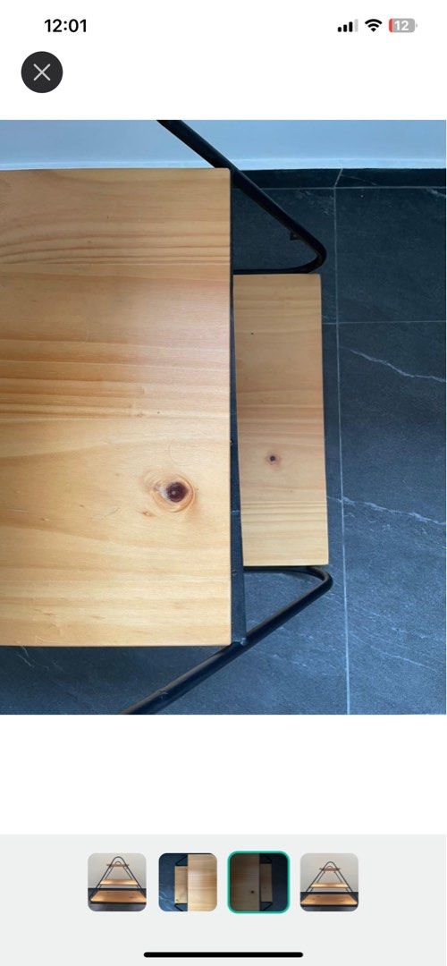 Triangle shelving unit, Furniture & Home Living, Furniture, Shelves ...