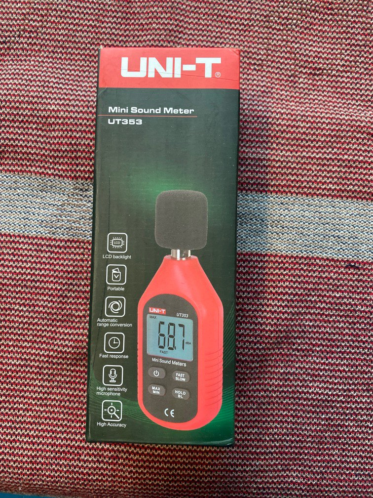 Uni-T UT353 Mini Sound Level Meter, Everything Else on Carousell