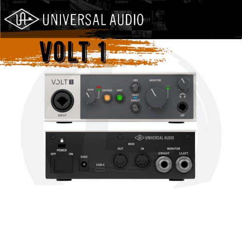 Universal Audio Volt 1 USB-C Audio Interface ( VOLT1 / VOLT-1 ...