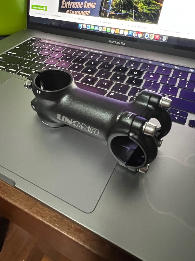 UNO stem 25.4 x 80mm 7 degree, Sports Equipment, Bicycles & Parts, Parts & Accessories on Carousell