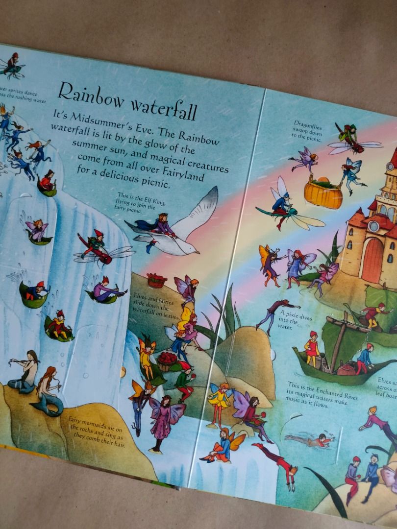 Usborne See Inside: Fairyland, Hobbies & Toys, Books & Magazines ...