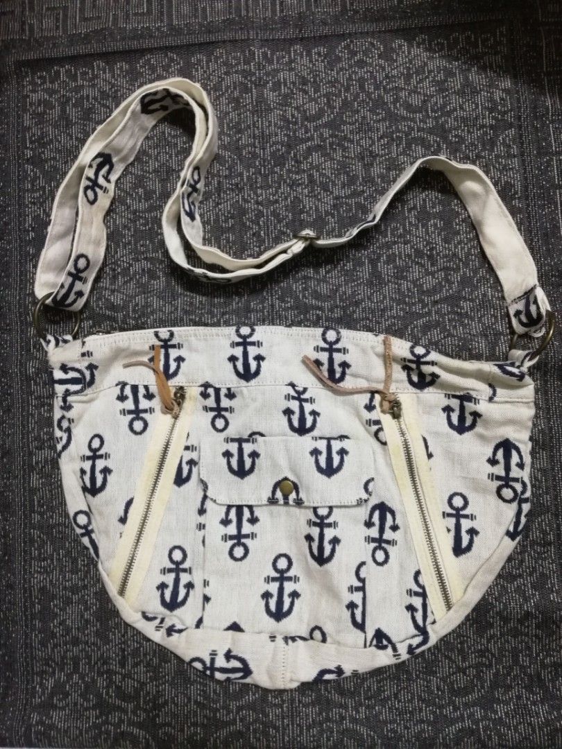 USN sling shoulder bag fully logo, Men's Fashion, Bags, Sling Bags on ...