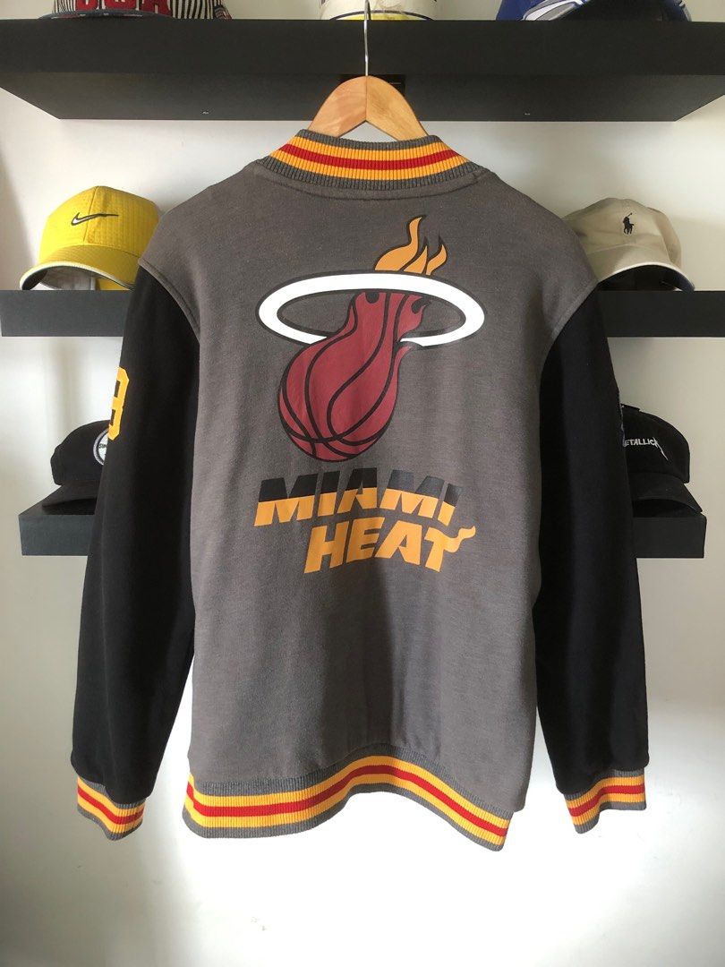 Varsity NBA Miami Heat, Men's Fashion, Coats, Jackets and Outerwear on ...