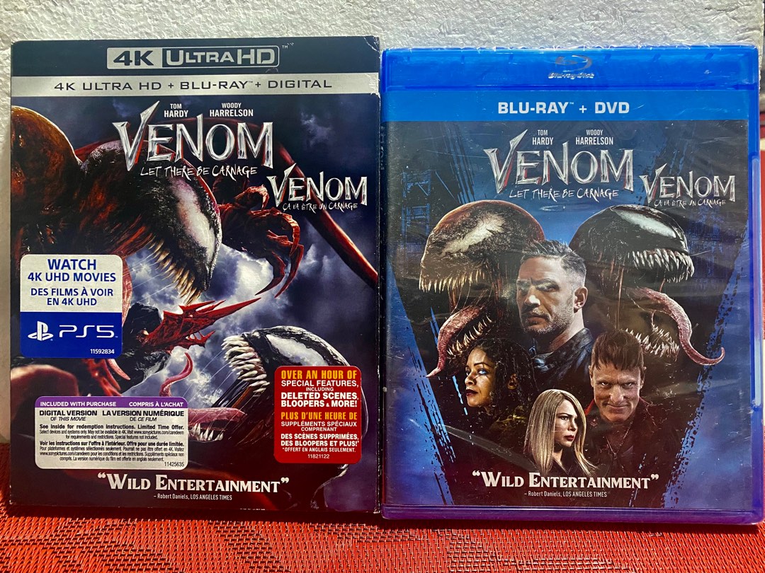 Venom Let There Be Carnage, Hobbies & Toys, Music & Media, CDs & DVDs on Carousell