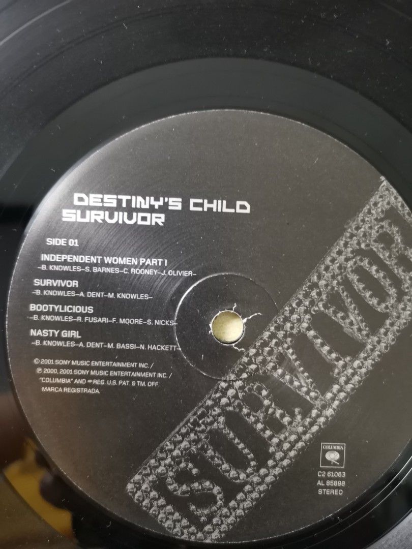 VERY RARE/PROMO COPY: DESTINY'S CHILD- SURVIVOR VINYL (2001 US PRESSING ...