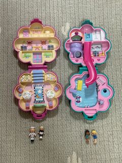 1989 Vintage Polly Pocket Pool Party (Green Variation), Hobbies & Toys ...