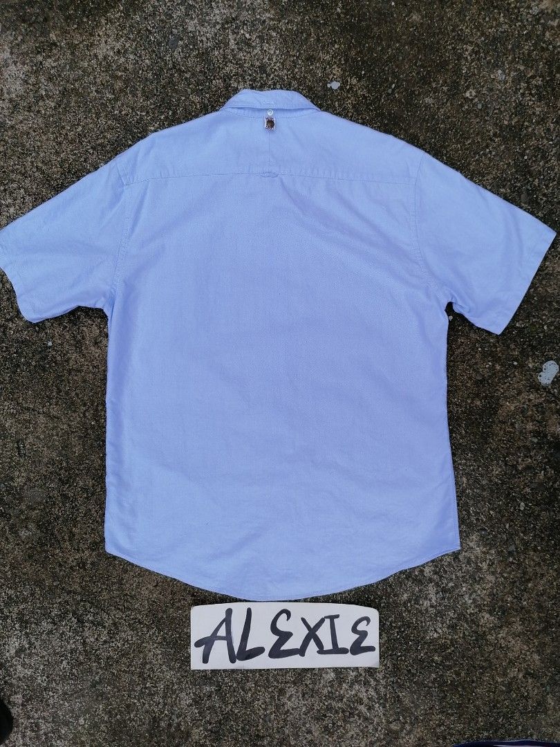 Visvim Fil Cubism button down polo on Carousell