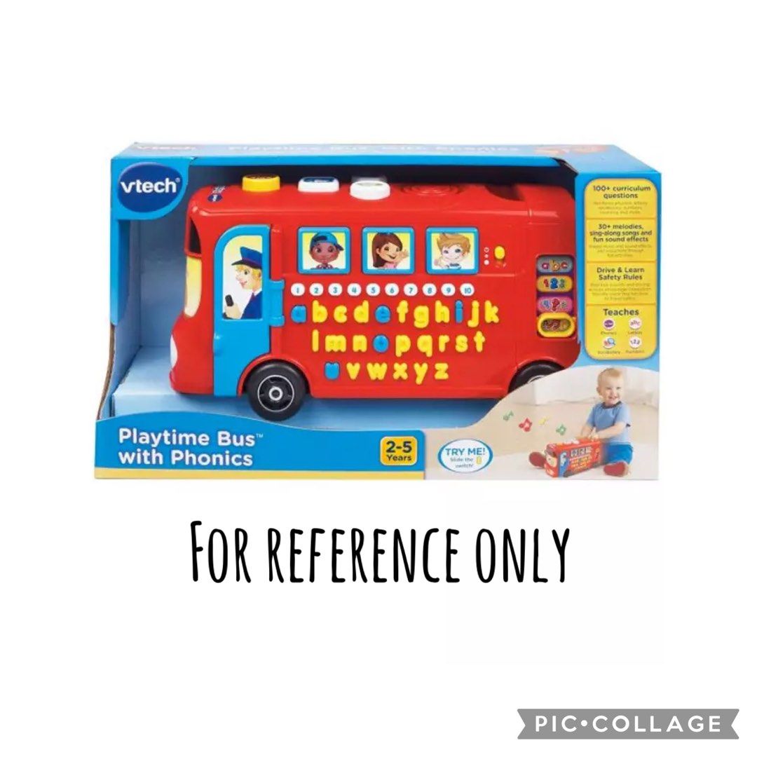 Vtech Playtime Bus with Phonics, Hobbies & Toys, Toys & Games on Carousell
