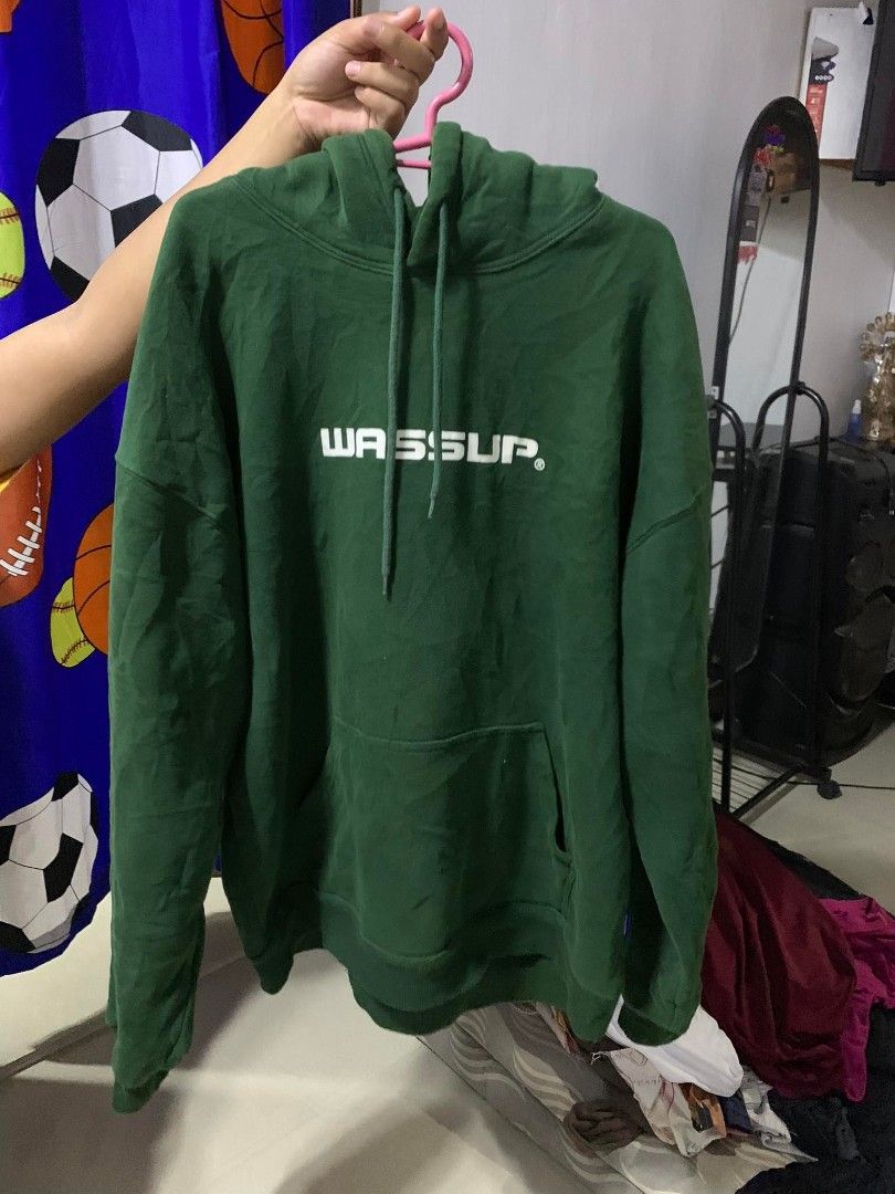 Wassup Hoodie Jacket on Carousell