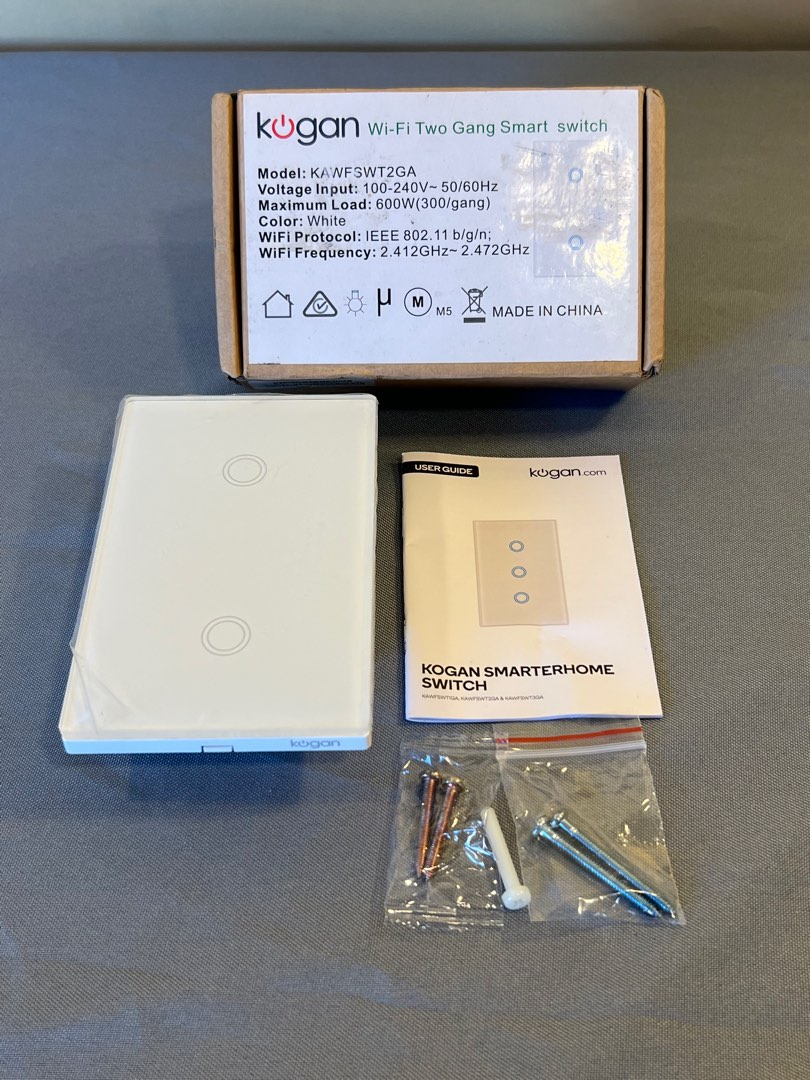 Wi-Fi Two Gang Smart Switch, TV & Home Appliances, TV & Entertainment ...