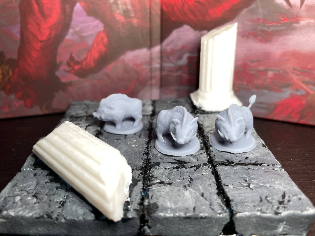 Wild Boar Set, Hobbies & Toys, Toys & Games on Carousell