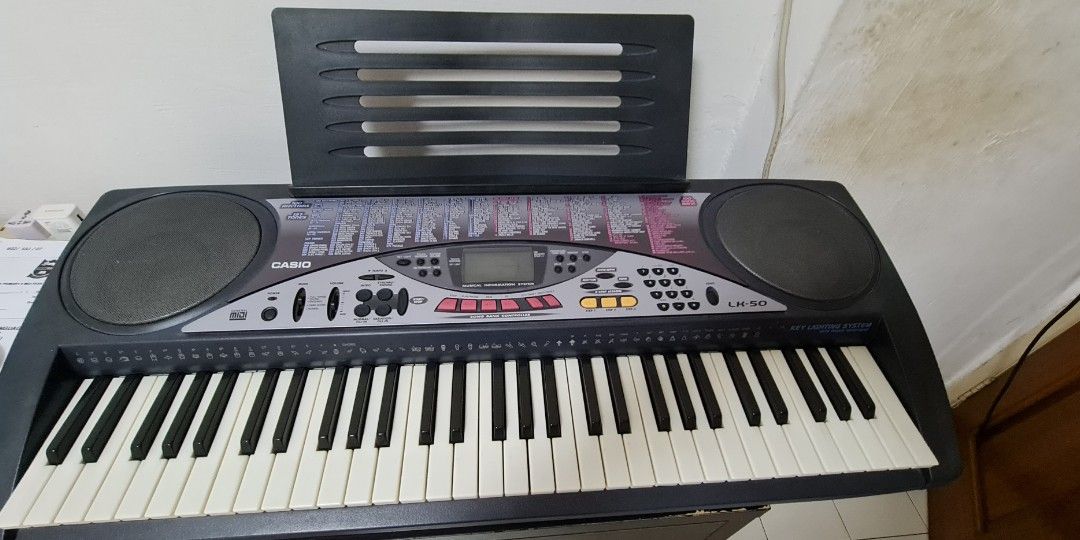 WTS Casio LK 50 Keyboard c/w original stand, Hobbies & Toys, Music ...