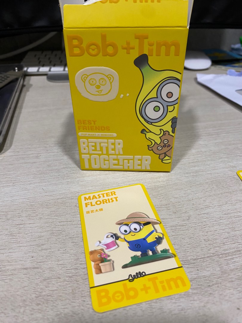 WTS/WTT popmart bob+tim master florist, Hobbies & Toys, Toys & Games on ...