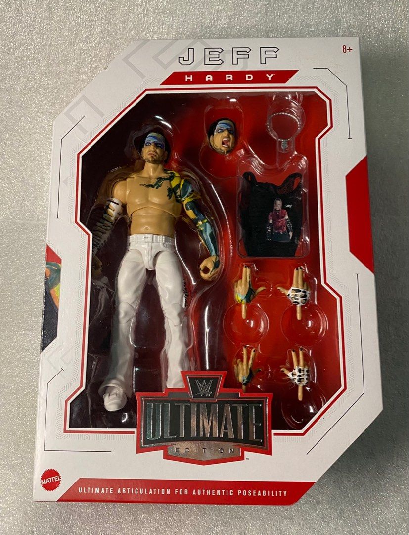 WWE Ultimate Edition Jeff Hardy ($50) Ruthless aggression Jillian ($35 ...