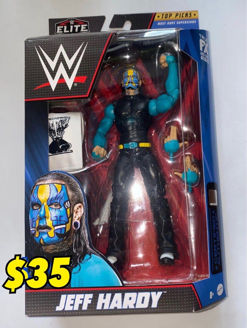 WWE Ultimate Edition Jeff Hardy ($50) Ruthless aggression Jillian ($35 ...