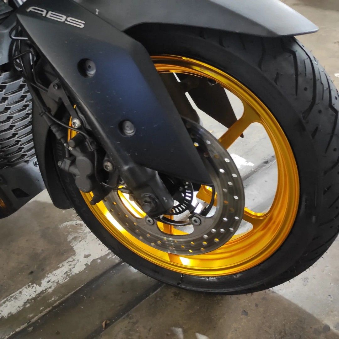 XMAX RACINGBOY GOLD FORGED RIM FG506, Motorcycles, Motorcycle ...