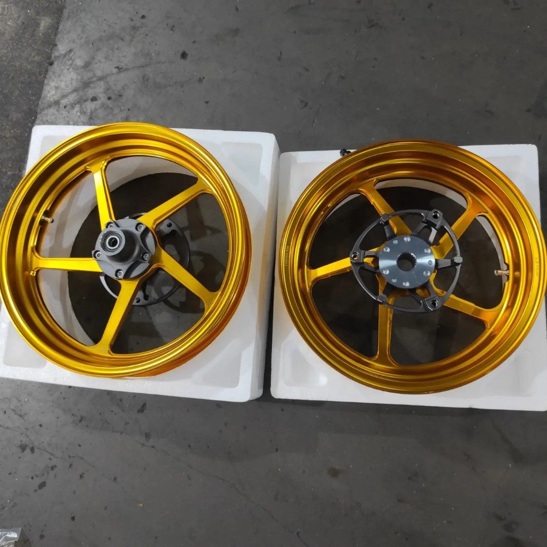 XMAX RACINGBOY GOLD FORGED RIM FG506, Motorcycles, Motorcycle ...