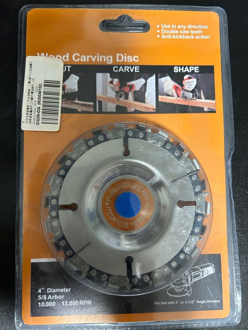 Chainsaw disc/Stump Remover/Stump Grinder/Wood Carving Disc for 4'' or ...