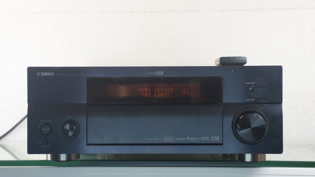 Yamaha RX-V1800 7.1-ch Natural Sound AV Receiver (with HDMI), Audio ...