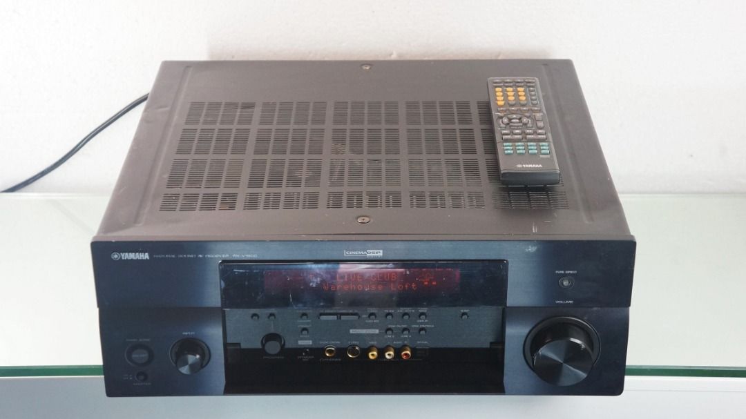 Yamaha RX-V1800 7.1-ch Natural Sound AV Receiver (with HDMI), Audio ...