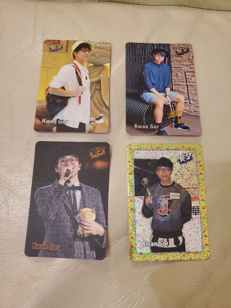 Yes Card 港星 絕版 Yescard yes卡 坤哥 吳業坤, 興趣及遊戲, 收藏品及紀念品, 韓流 - Carousell