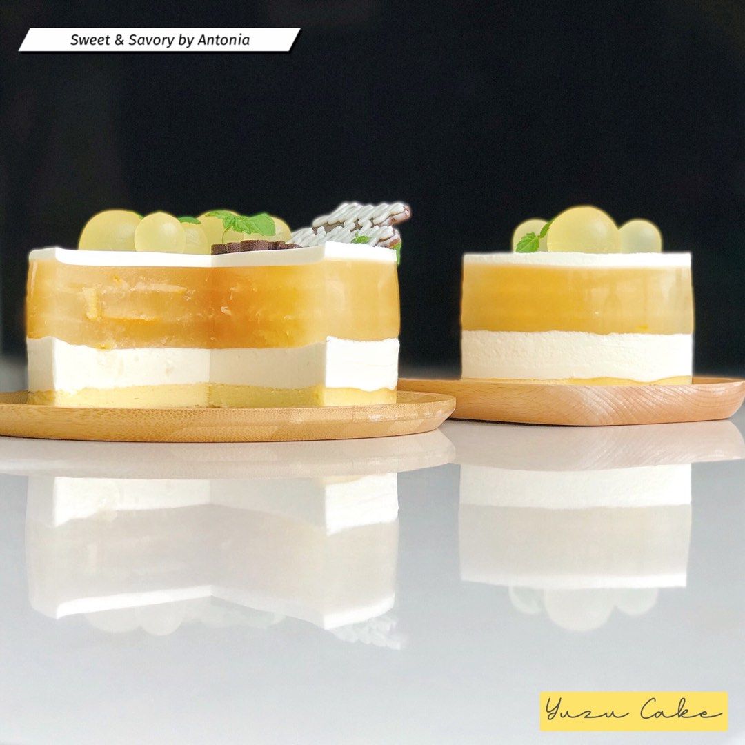 Yuzu Cake / Citron Cake / Lychee Cake / Pineapple Cake/ Peach Cake ...