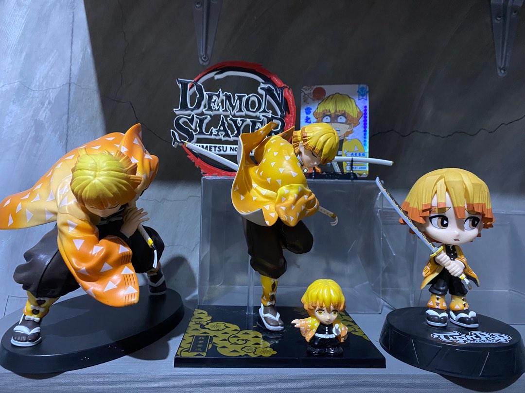 Zenitsu figures, Hobbies & Toys, Toys & Games on Carousell