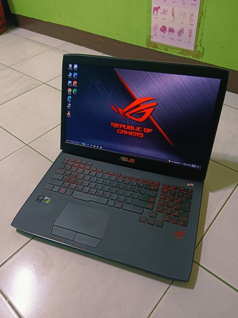 17 INCH ASUS ROG CORE I7 4720HQ 16GB RAM 512GB SSD NVIDIA GEFORCE GTX 965M GAMING LAPTOP ...