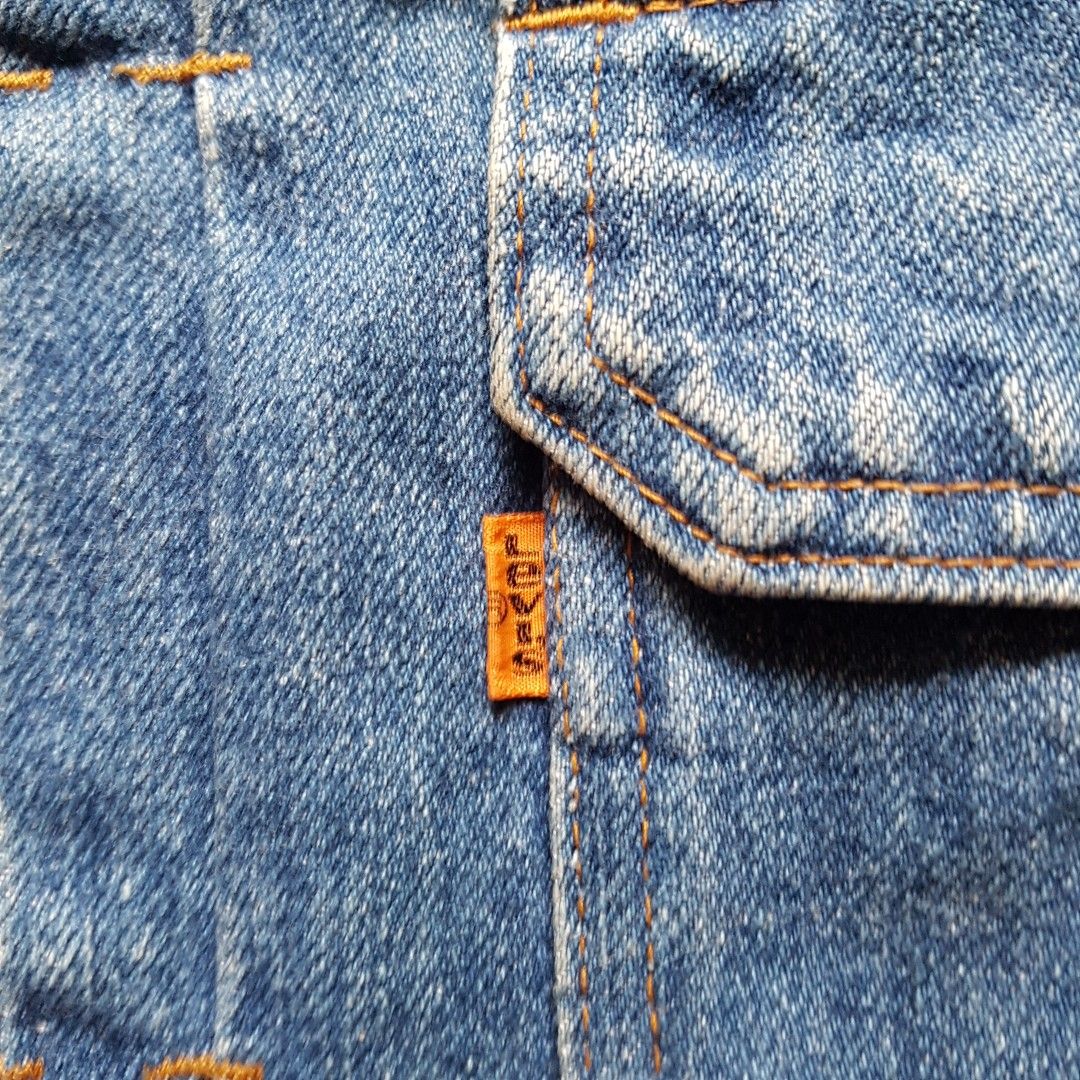 1986 vintage Levi's Orange Tab Type 2 Made in Japan denim jacket ...