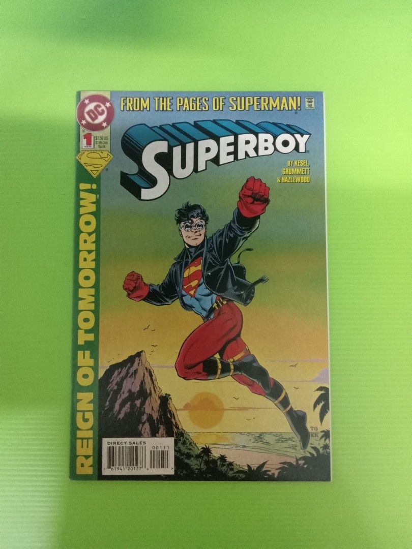 1st app Knockout ( Superhuman, New God ) Superboy #1 ( Tom Grummett ...