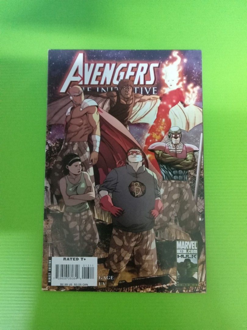 1st cover & full app Butterball ! Avengers: The Initiative #13 ( Steve ...